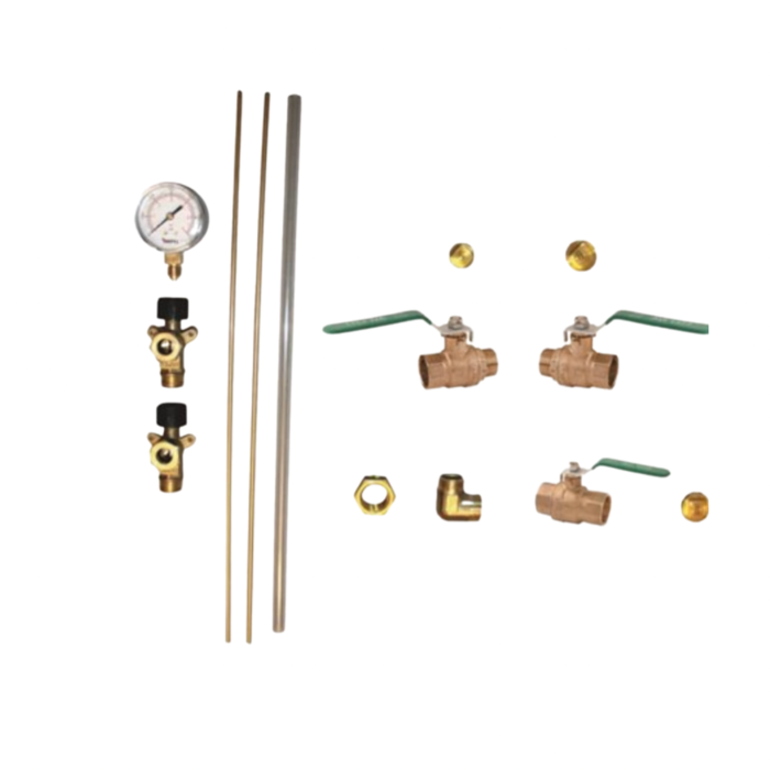 Tillbehörssats för rostfri hydrofor :: Putkari